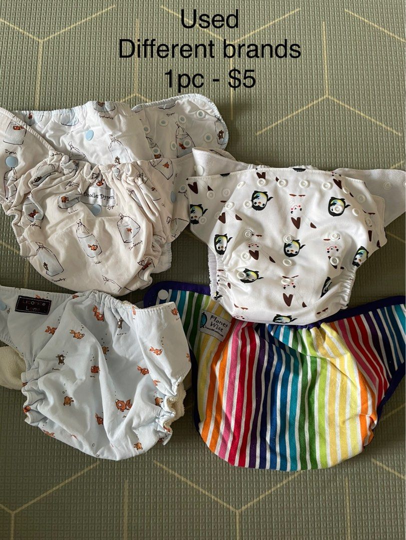 Cloth diaper and inserts, Babies & Kids, Bathing & Changing, Diapers ...