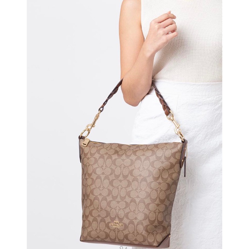Coach Mini Abby Duffle In Signature Canvas, Luxury, Bags & Wallets on ...