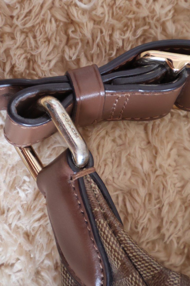 Coach Signature PVC Belt Bag in Khaki/Saddle, Luxury, Bags & Wallets on ...