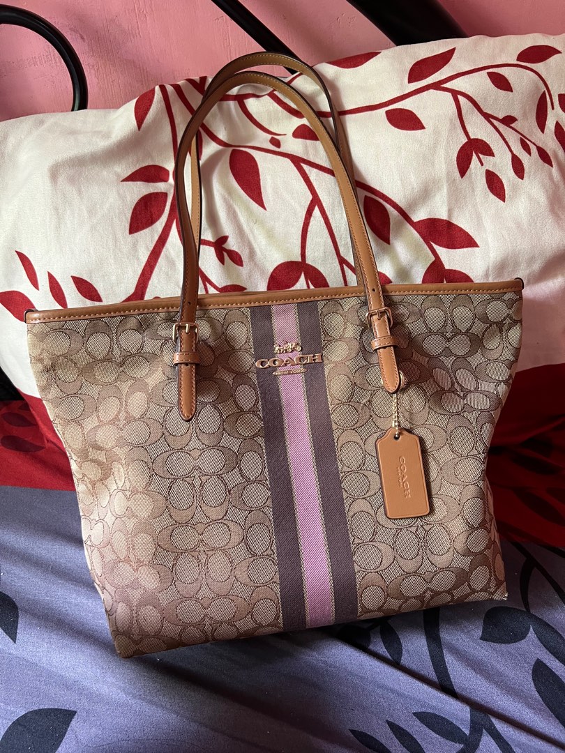 Coach tote bag, Luxury, Bags & Wallets on Carousell