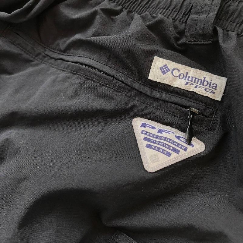 Columbia Black PFG Omni Shade Shorts, Men's Fashion, Bottoms, Shorts on ...