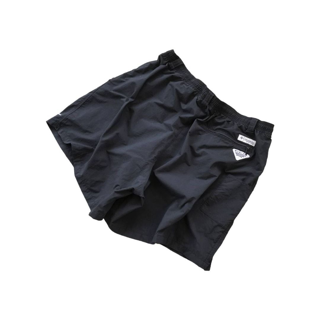 Columbia Black PFG Omni Shade Shorts, Men's Fashion, Bottoms, Shorts on ...