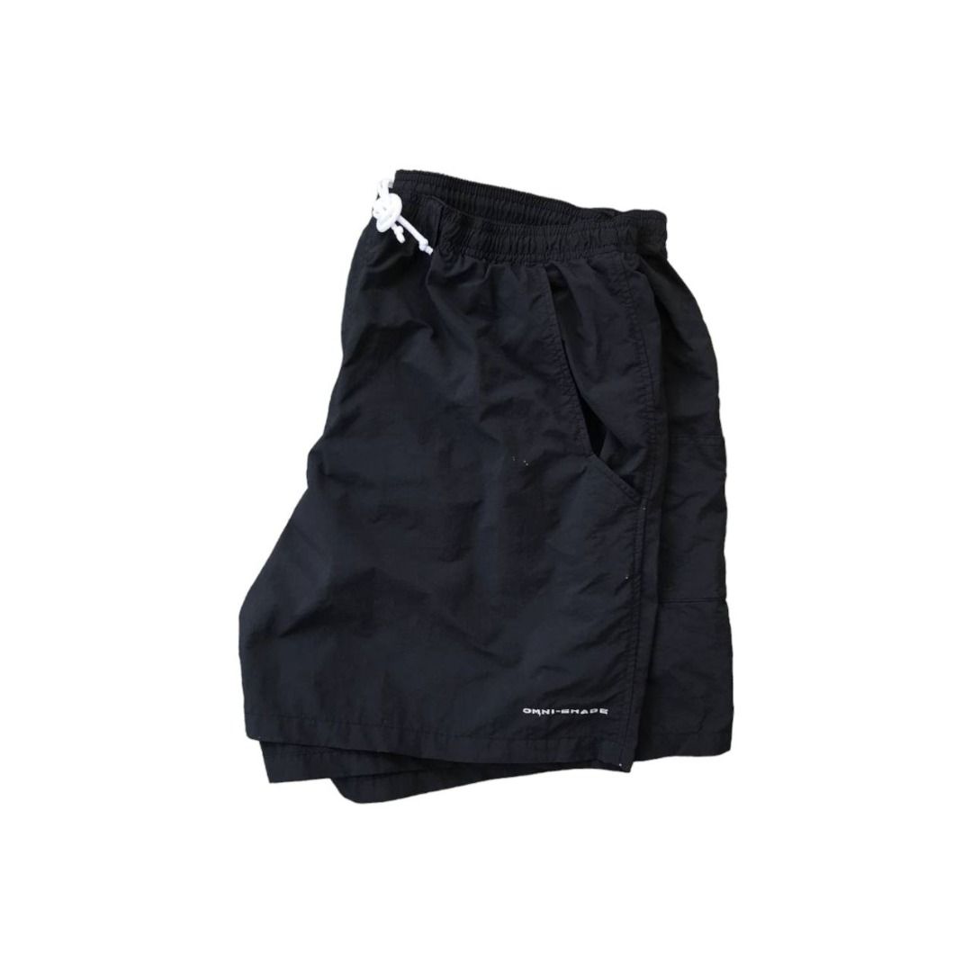 Columbia Black PFG Omni Shade Shorts, Men's Fashion, Bottoms, Shorts on ...
