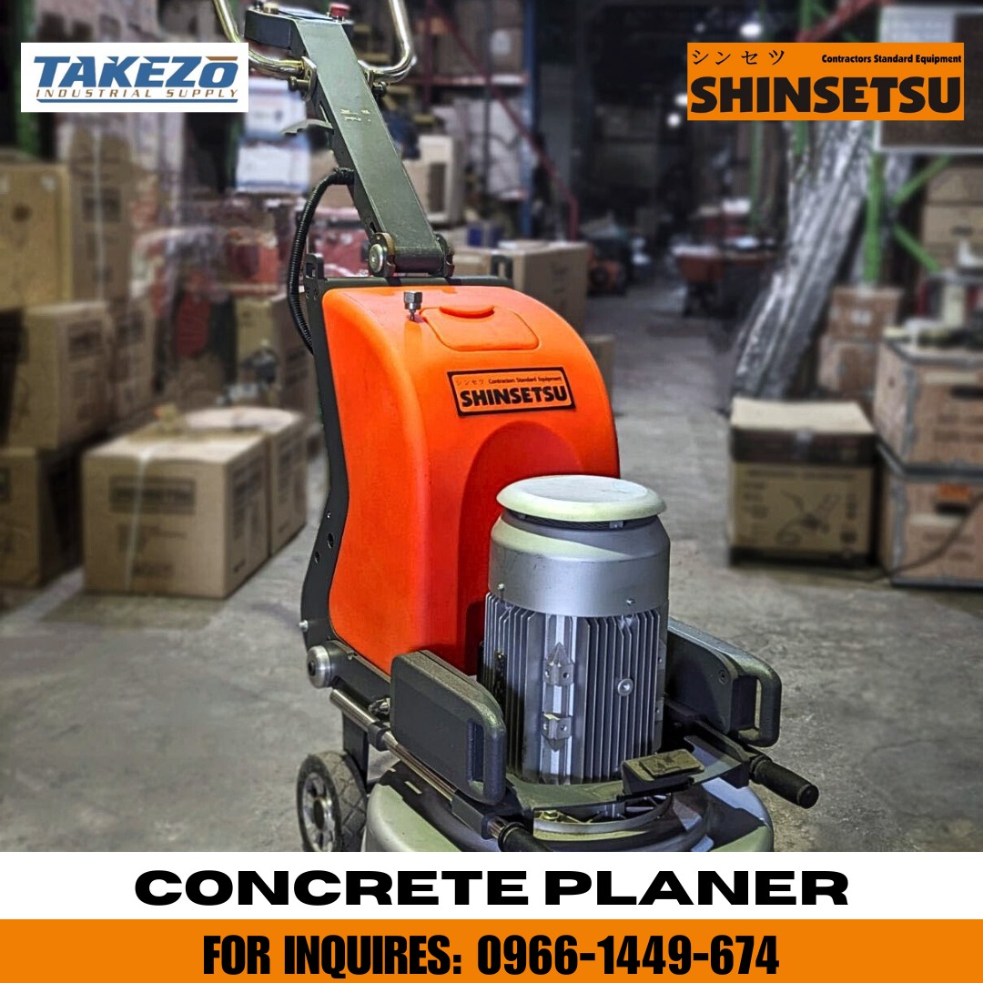 CONCRETE PLANER, Commercial & Industrial, Industrial Equipment on Carousell