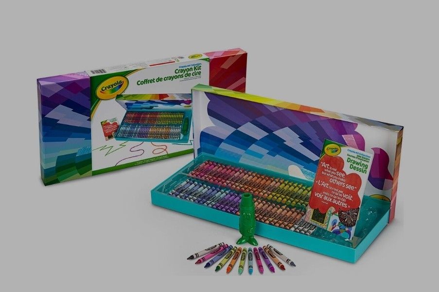 CRAYOLA 72-Crayon Kit Collection, Hobbies & Toys, Stationary & Craft ...