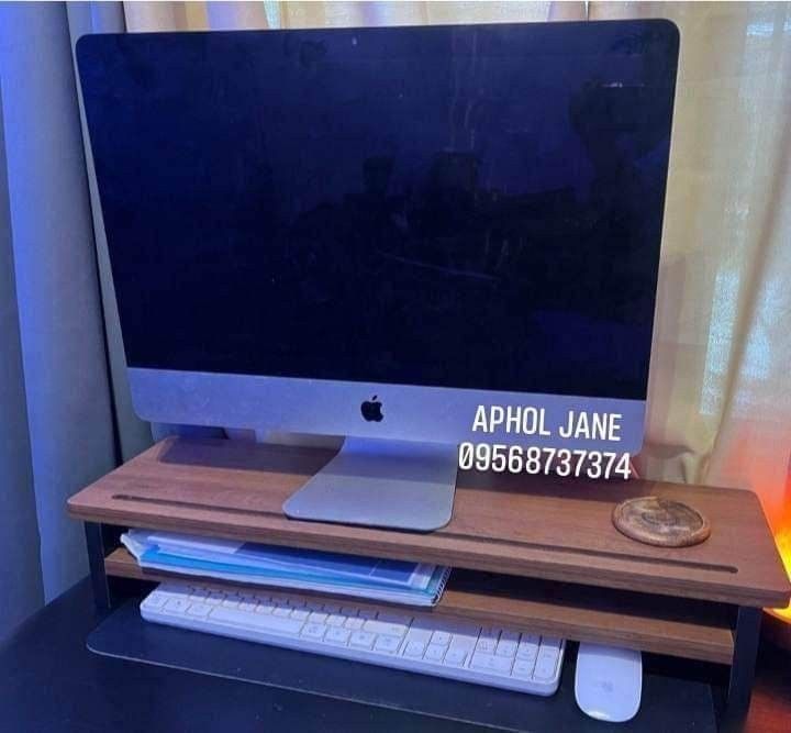 CUSTOM MONITOR/DUAL MONITOR/LAPTOP ORGANIZER, Furniture & Home Living ...