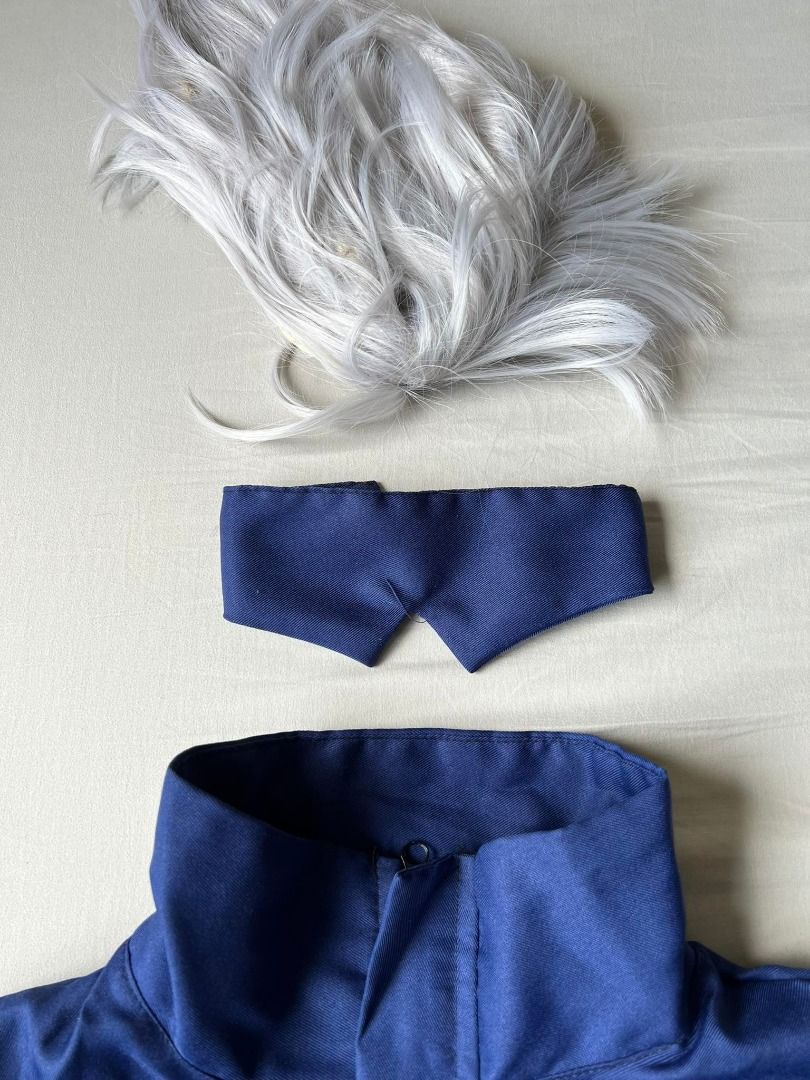 Custom Piece Satoru Gojo Halloween Costume Cosplay Full Set, Men's ...