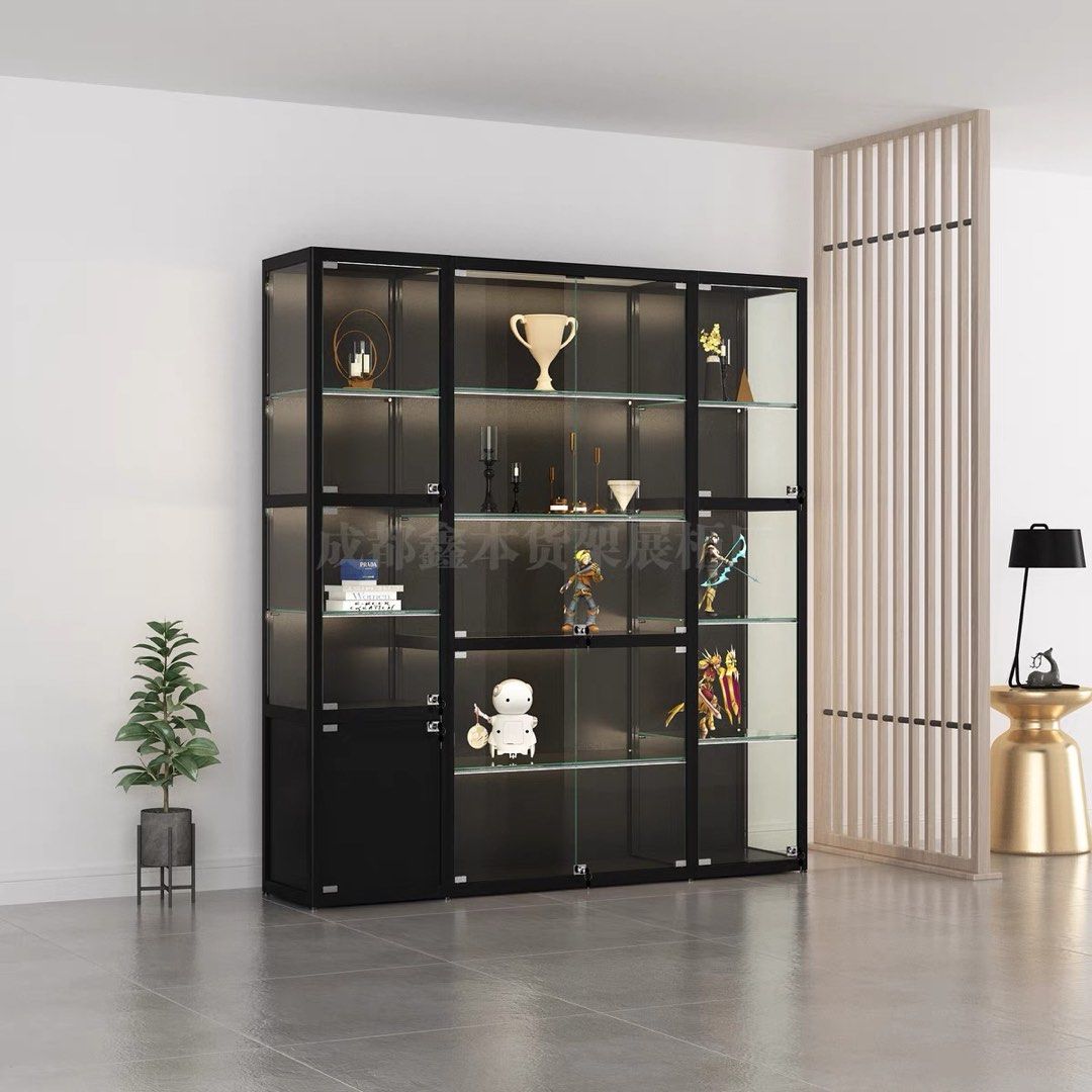 Customized Glass Statues Display Cabinet, Furniture & Home Living ...
