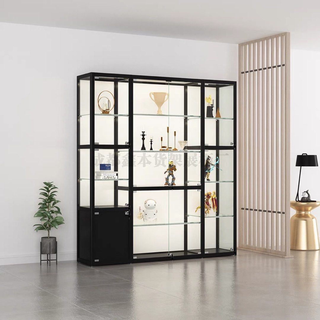 Customized Glass Statues Display Cabinet, Furniture & Home Living ...