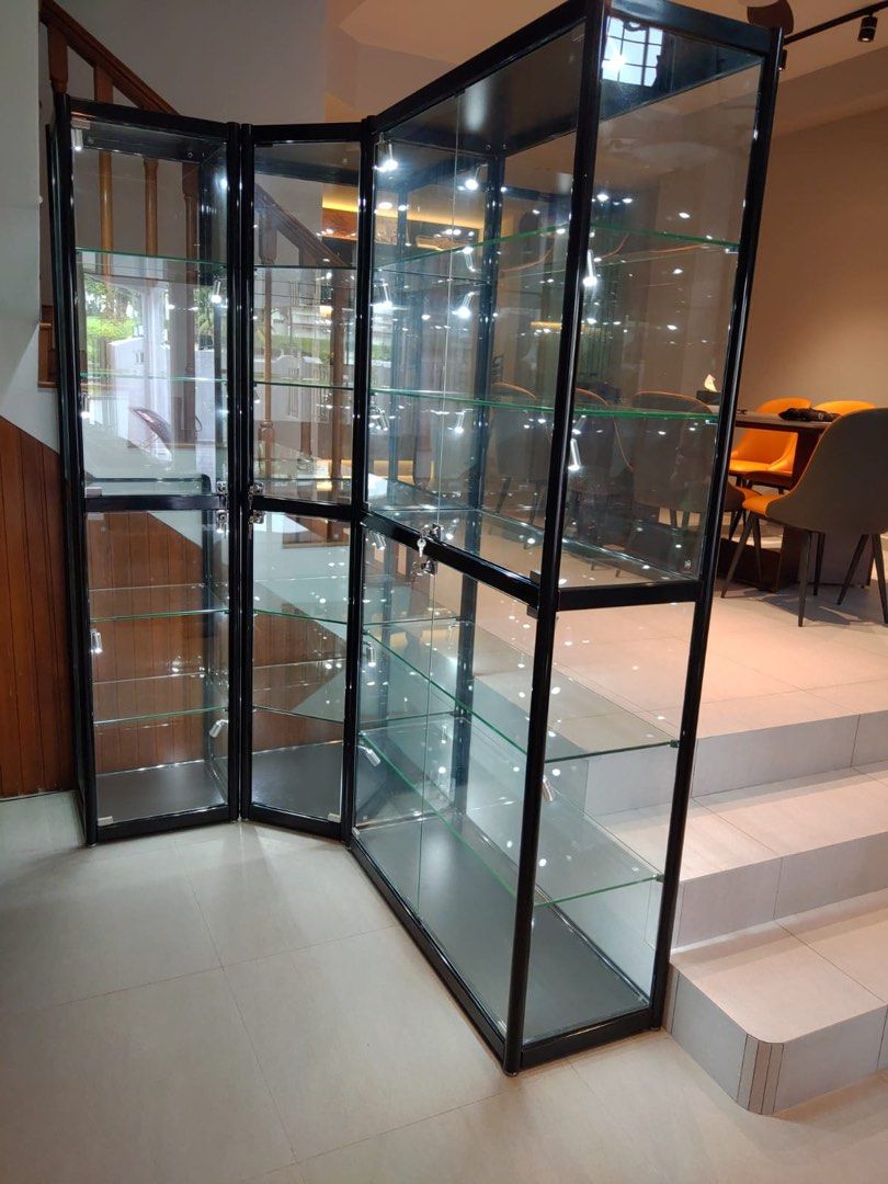 Customized Glass Statues Display Cabinet, Furniture & Home Living ...