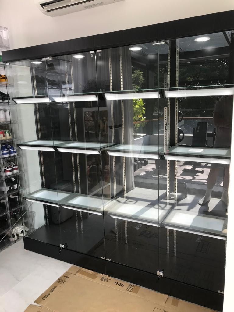 Customized Glass Statues Display Cabinet, Furniture & Home Living ...