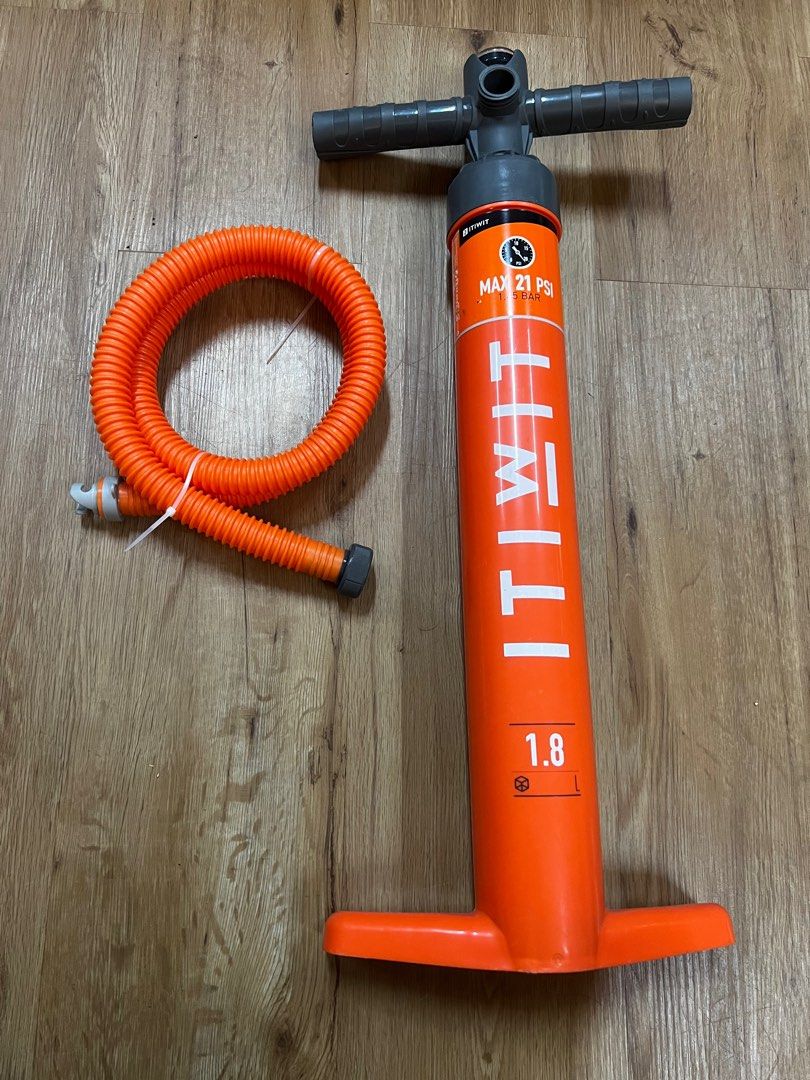 Decathlon Itiwit air pump Standup paddleboard kayak, Sports Equipment ...