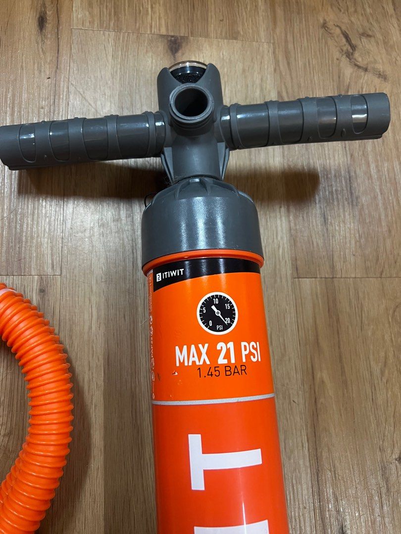 Decathlon Itiwit air pump Standup paddleboard kayak, Sports Equipment ...