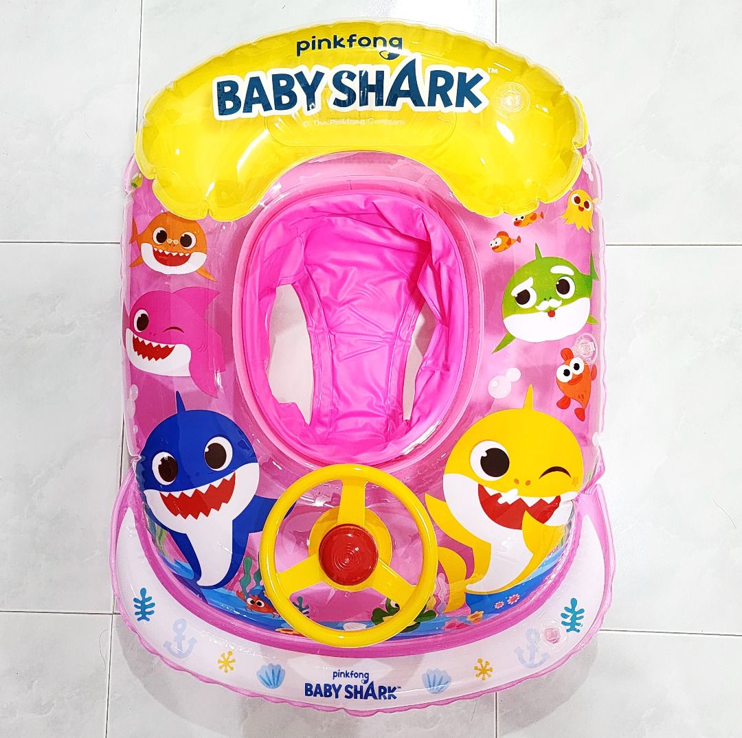 [Deliver to Door Step] PinkFong Baby Shark Pink Inflatable Swimming ...