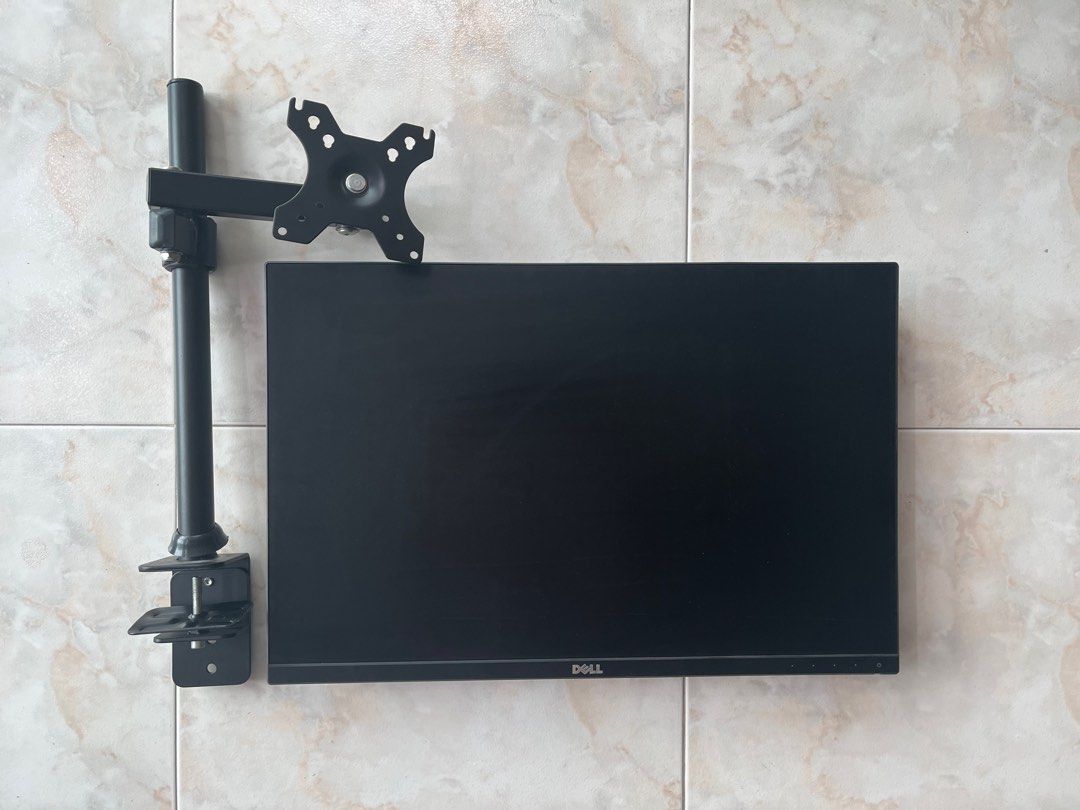 Dell U2415/ U2417H LCD Flat Monitor With Table Mounted Stand, Computers ...