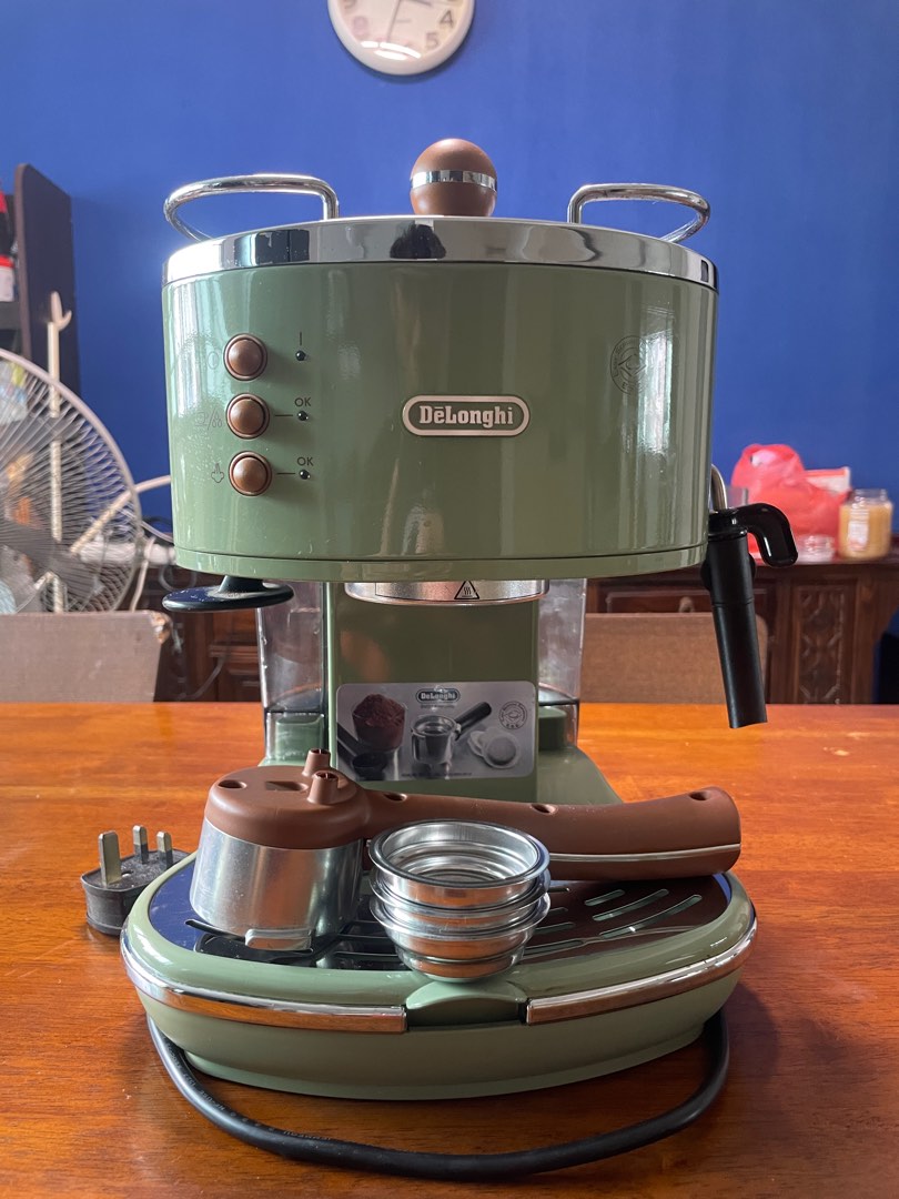 Delonghi Icona Vintage Espresso coffee machine, TV & Home Appliances ...