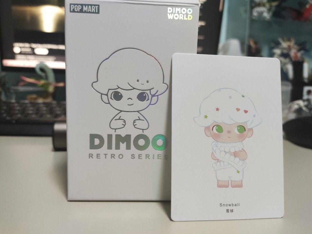 Dimoo Retro Series - Snowball, Hobbies & Toys, Toys & Games on Carousell