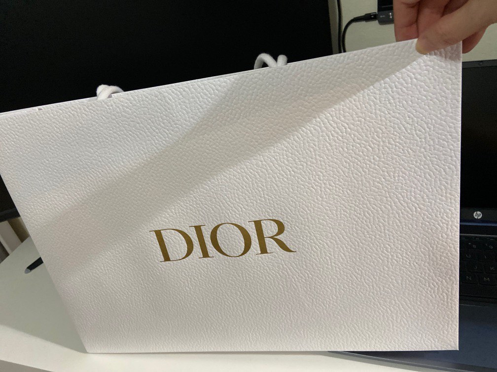 Dior paper bag, Luxury, Accessories on Carousell