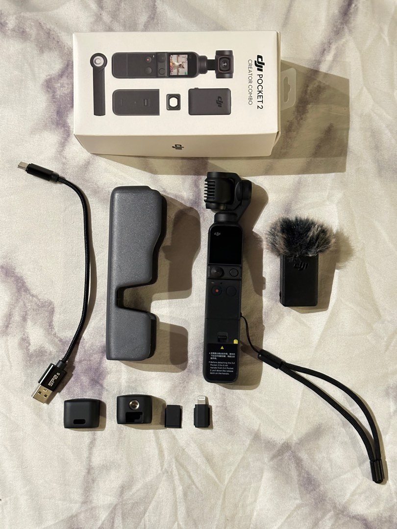 DJI Pocket 2 Creator combo, Photography, Cameras on Carousell