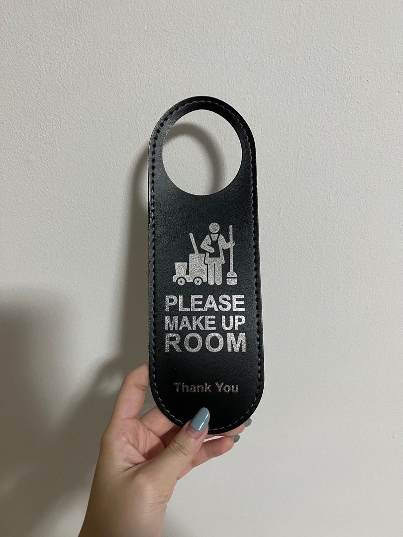 Door Handle Sign, Everything Else on Carousell