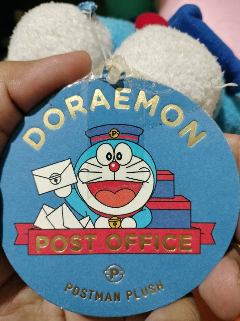 Doraemon Postman Plush, Hobbies & Toys, Memorabilia & Collectibles, Fan ...