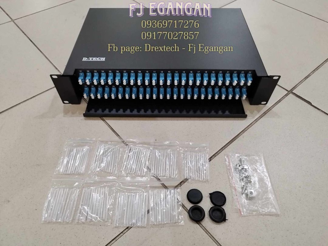 D-tech ODF - Optical Distribution Frame with LC/UPC Pigtail | Brandnew ...