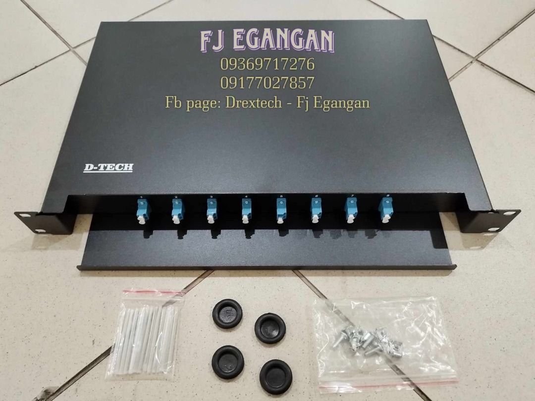 D-tech ODF - Optical Distribution Frame with LC/UPC Pigtail | Brandnew ...