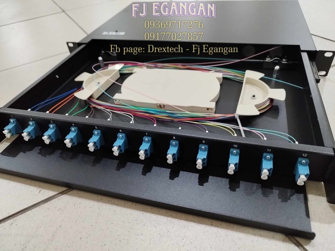 D-tech ODF - Optical Distribution Frame with LC/UPC Pigtail | Brandnew, Computers & Tech, Parts ...
