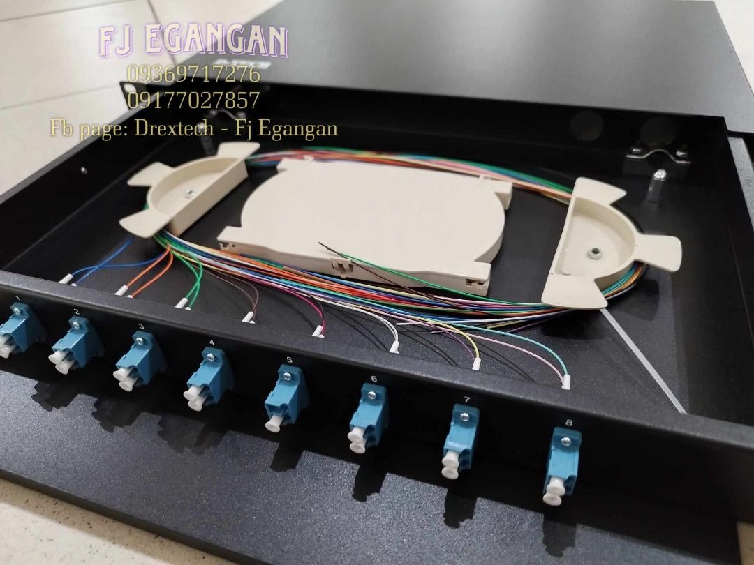 D-tech ODF - Optical Distribution Frame with LC/UPC Pigtail | Brandnew ...