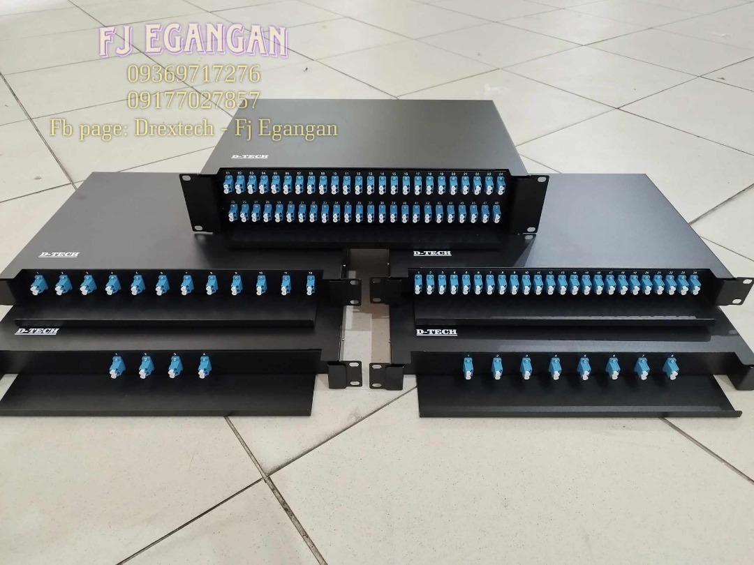 D-tech ODF - Optical Distribution Frame with LC/UPC Pigtail | Brandnew, Computers & Tech, Parts ...