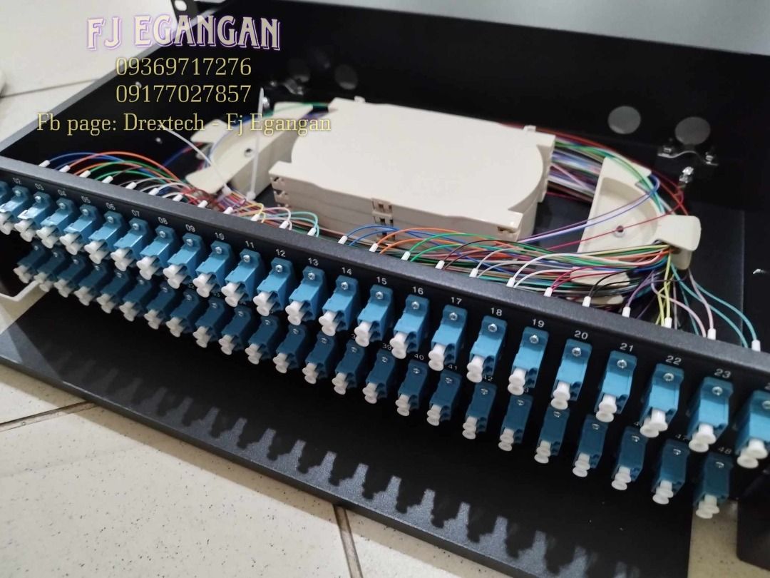 D-tech ODF - Optical Distribution Frame with LC/UPC Pigtail | Brandnew, Computers & Tech, Parts ...