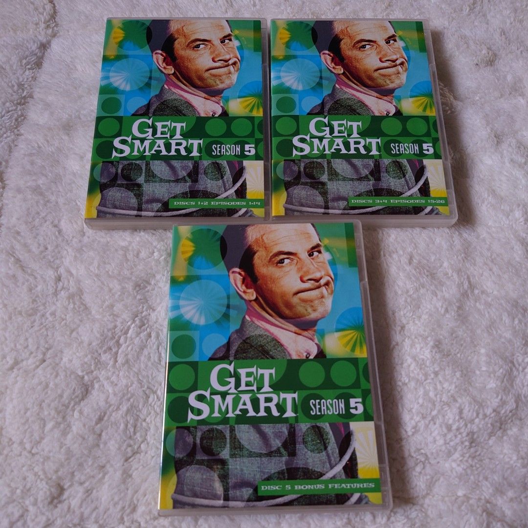 DVD. English series. Get Smart, 1965-1970. Complete Seasons 1 to 5 ...