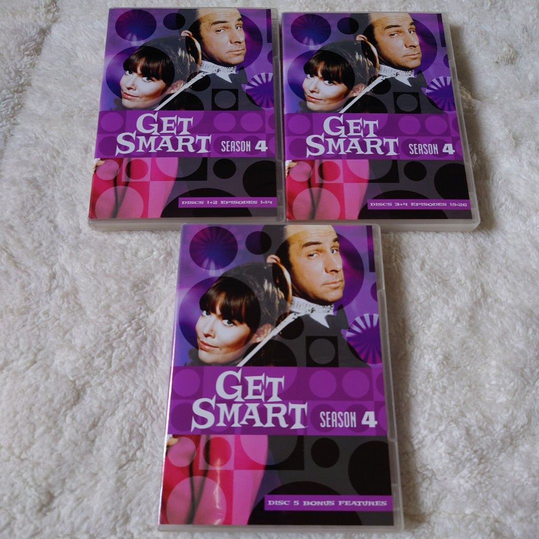 DVD. English series. Get Smart, 1965-1970. Complete Seasons 1 to 5 ...