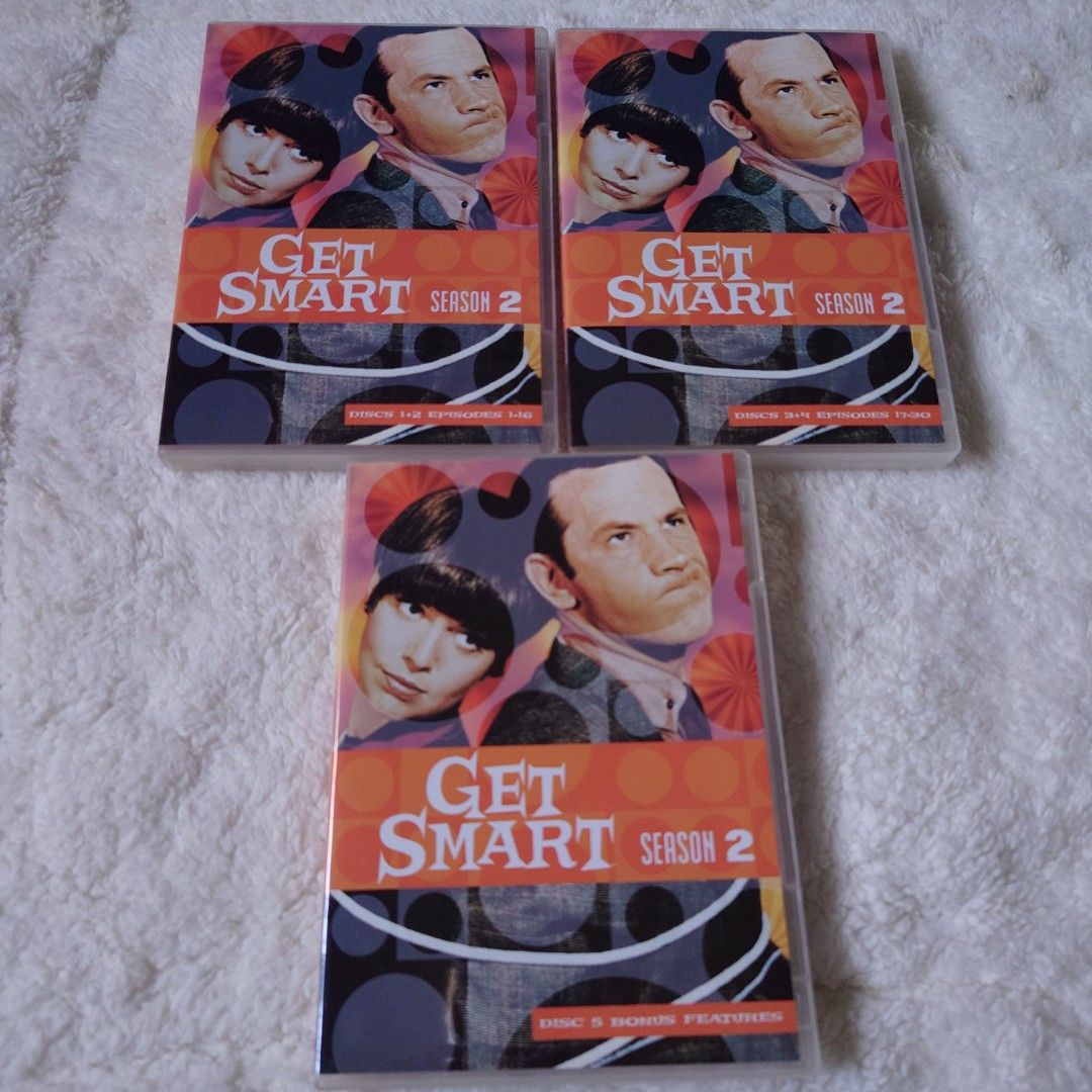 DVD. English series. Get Smart, 1965-1970. Complete Seasons 1 to 5 ...