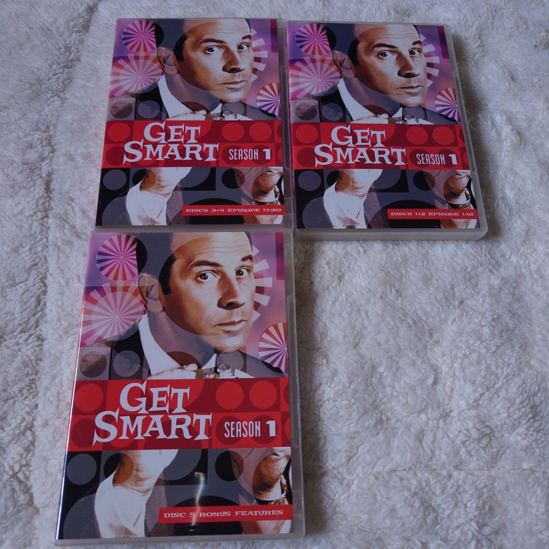 DVD. English series. Get Smart, 1965-1970. Complete Seasons 1 to 5 ...