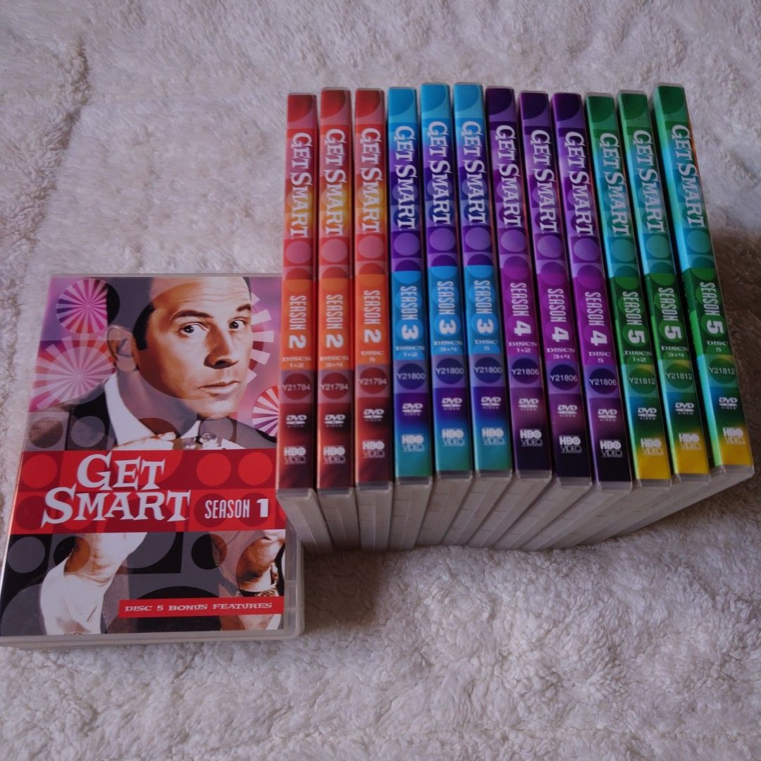 DVD. English series. Get Smart, 1965-1970. Complete Seasons 1 to 5 ...