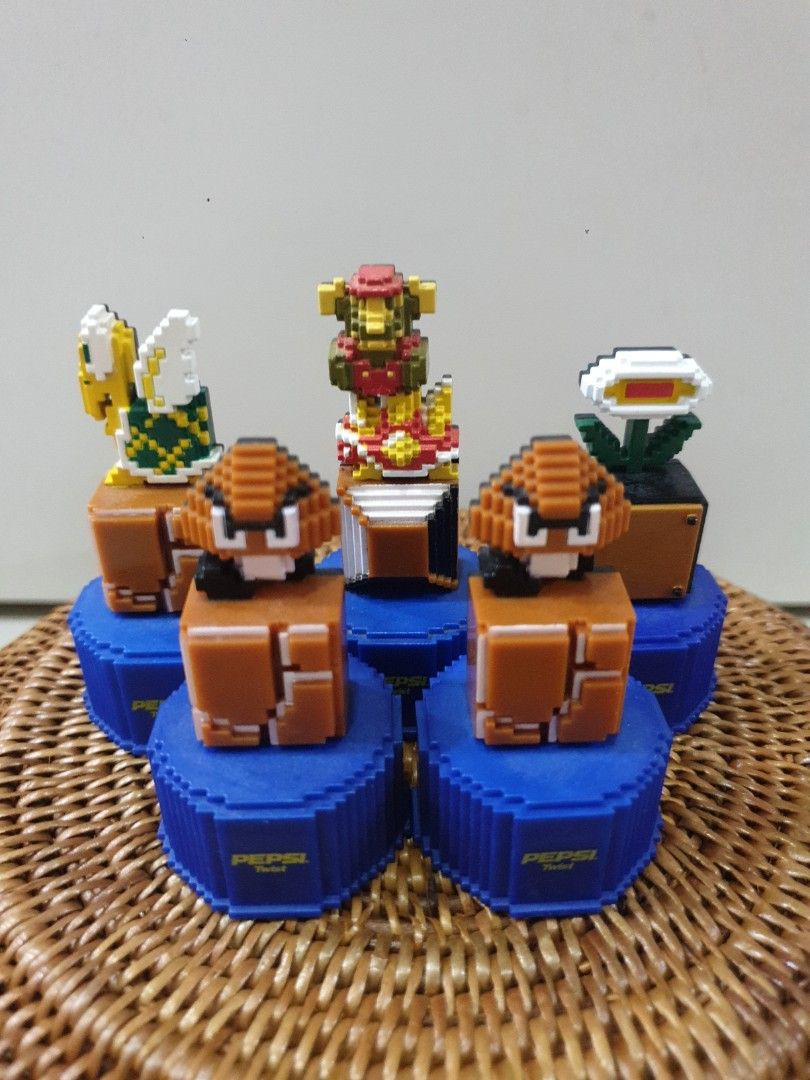 (Each) Super Mario pepsi cap collection, Hobbies & Toys, Toys & Games ...