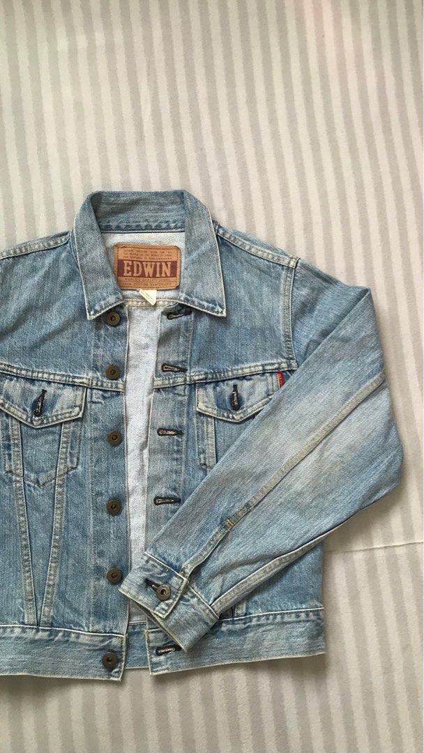 Edwin Denim Jacket, Women's Fashion, Coats, Jackets and Outerwear on ...
