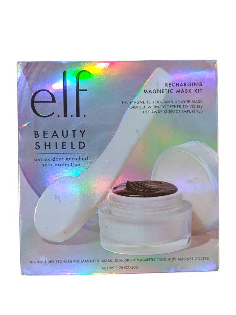 ELF Beauty Shield Recharging Magnetic Mask Kit 50g, Beauty & Personal ...