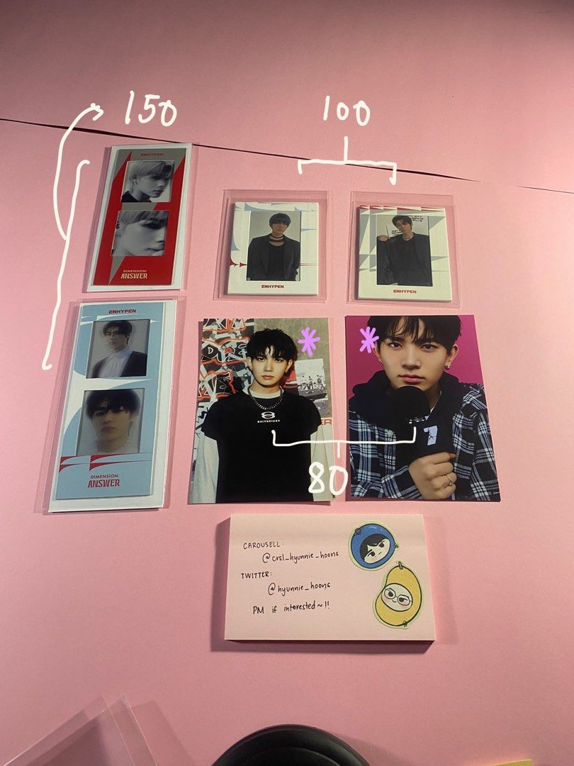 ENHYPEN enha DIMENSION ANSWER MANIFESTO DAY ONE ALBUM INCLUSIONS AND ...