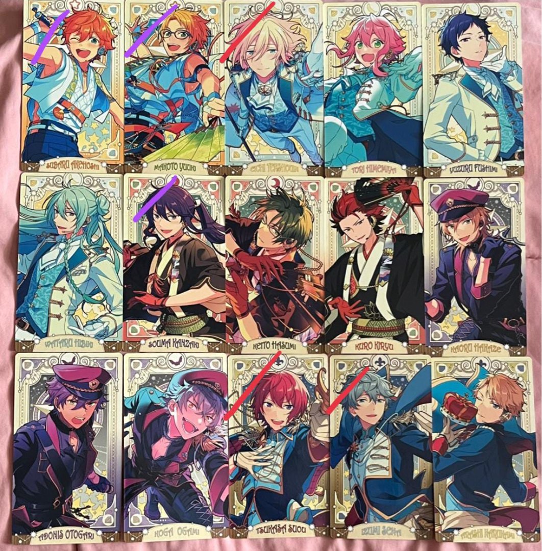 Ensemble Stars Arcana cards, Hobbies & Toys, Memorabilia & Collectibles ...