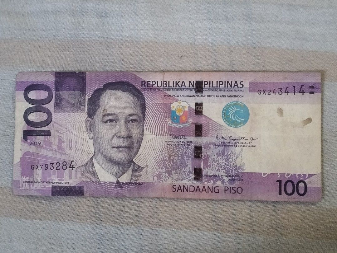 ERROR 100PESO MISMATCH SERIAL NUMBER, Hobbies & Toys, Memorabilia ...