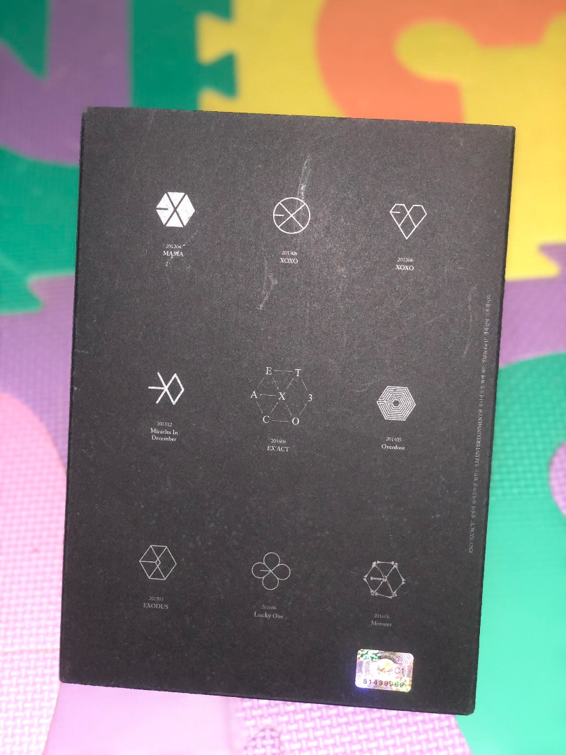 EXO EX'ACT The 3rd Album (Korean & Monster Ver.), Hobbies & Toys ...
