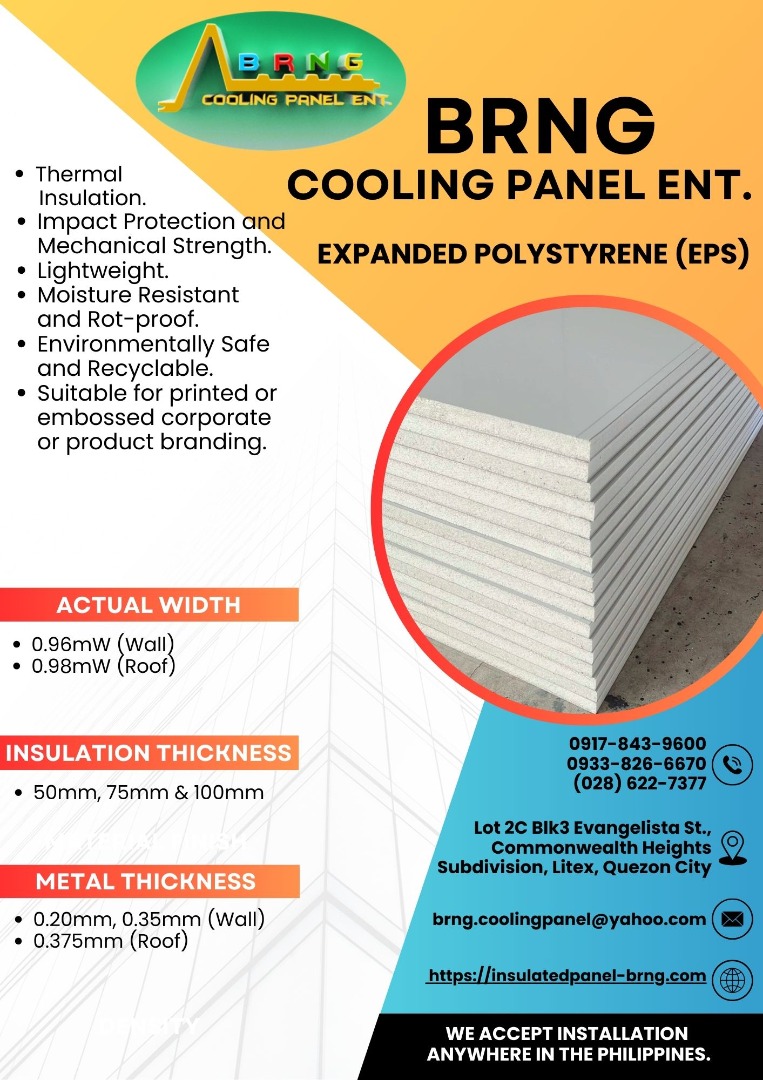 EXPANDED POLYSTYRENE PANEL (EPS), Commercial & Industrial, Construction ...