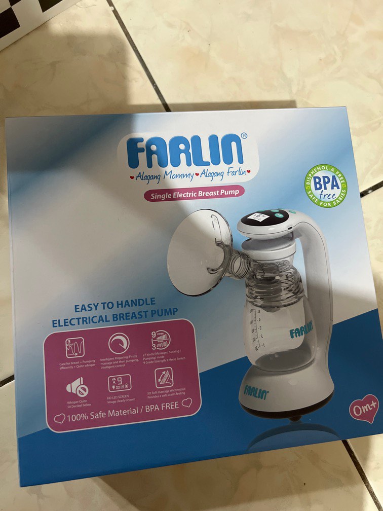 Farlin electrical breast pump, Babies & Kids, Nursing & Feeding ...