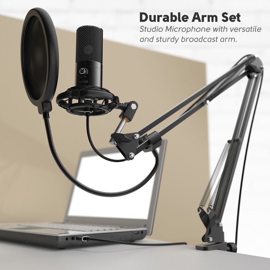 Fifine T669 Studio Microphone Studio Condenser USB Microphone Computer ...