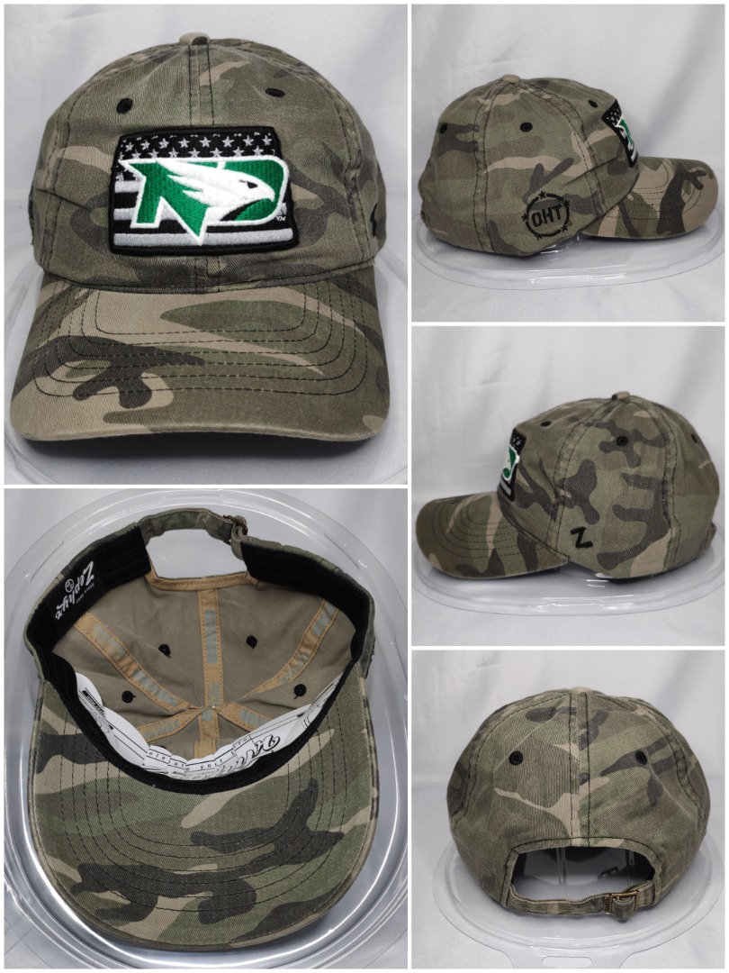 FIGHTING HAWKS OHT CAMO TUCK STRAP DADHAT - LEGIT ZEPHYR, Men's Fashion ...