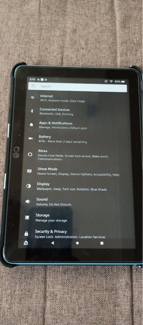Fire HD 8th gen Tablet Amazon, Computers & Tech, Laptops & Notebooks on ...