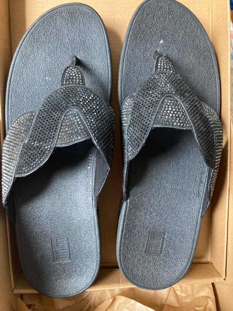 Fitflop Paisley Rope Toe-Thongs (All Black) - Authentic from Hong Kong ...