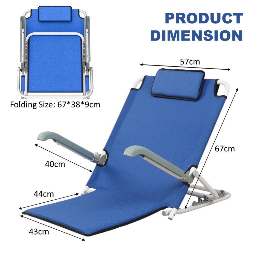 Foldable Reclining Backrest with flip up armrest, Sports Equipment ...